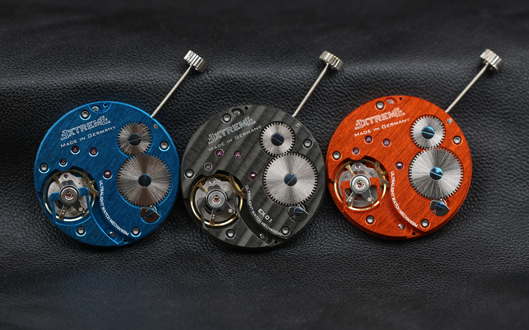 EXTREME WATCH movement with hardened aluminium - ROCKET DNA!